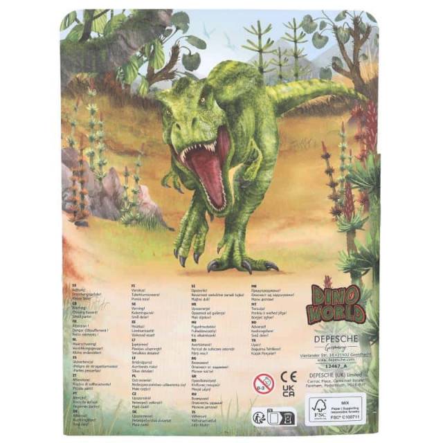Dino World Mini Sticker Fun - 4010070647711 - 12467 | Geschenkewunderland