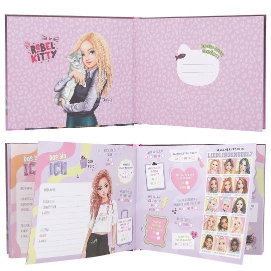 TopModel Freundebuch Rebel Kity - 4010070688677 - 13200 ...